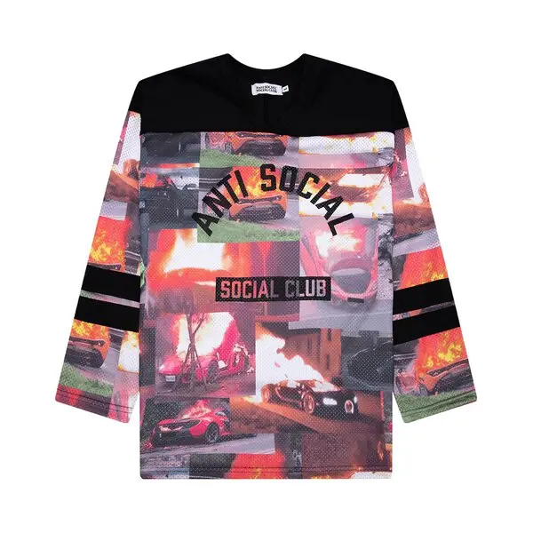 ANTI SOCIAL SOCIAL CLUB Burnout Hockey Jersey