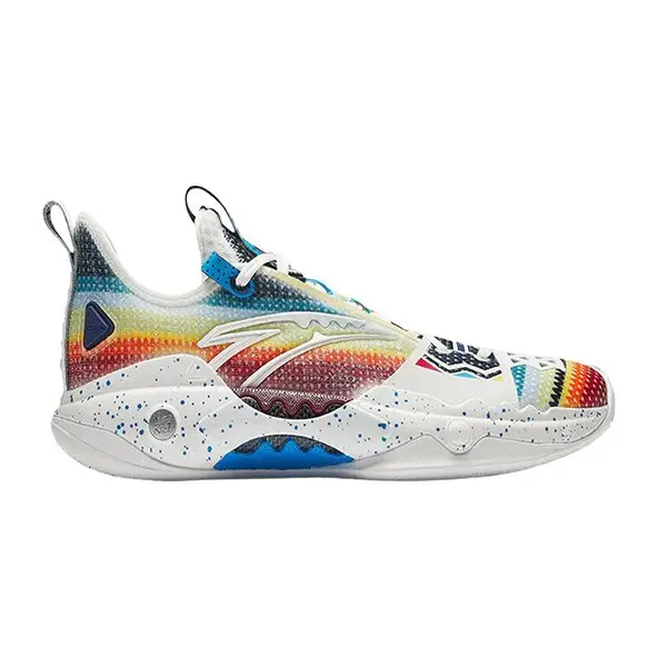 ANTA Kyrie Irving X Shock Wave 5 Pro Sneakers - White