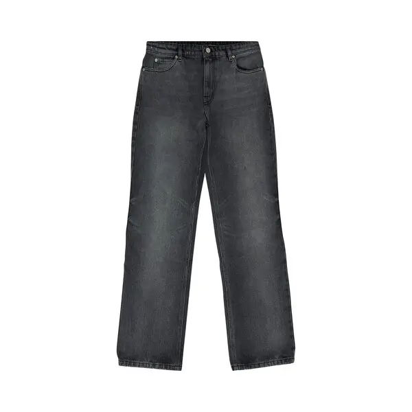 COURREGES Relaxed Straight Leg Denim Pants