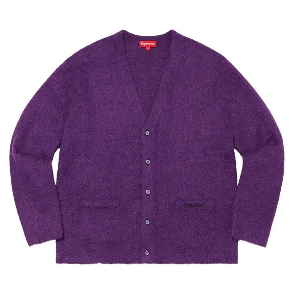 Supreme Brushed Mohair Cardigan