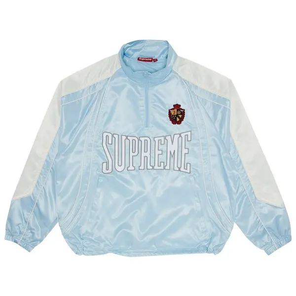 Supreme Satin Piping Pullover - Blue