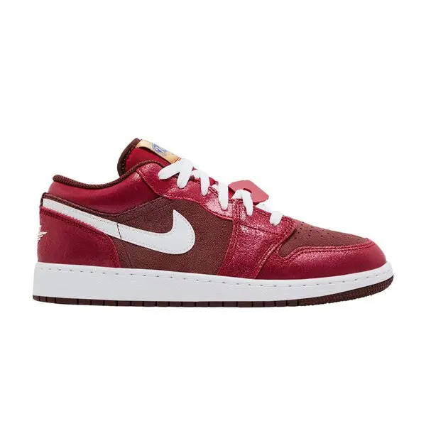 JORDAN 1 Low Top Sneakers - Red