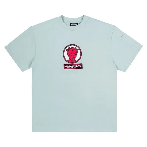 PLEASURES Heavyweight T-shirt - Green