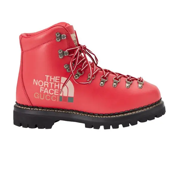 Gucci The North Face X Ankle Boots - Red