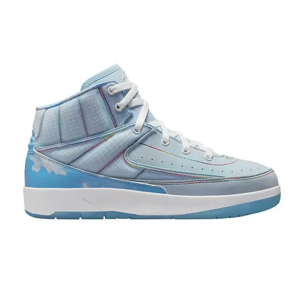 Jordan J. Balvin X 2 Retro Sp Ps Sneakers - Blue | Editorialist