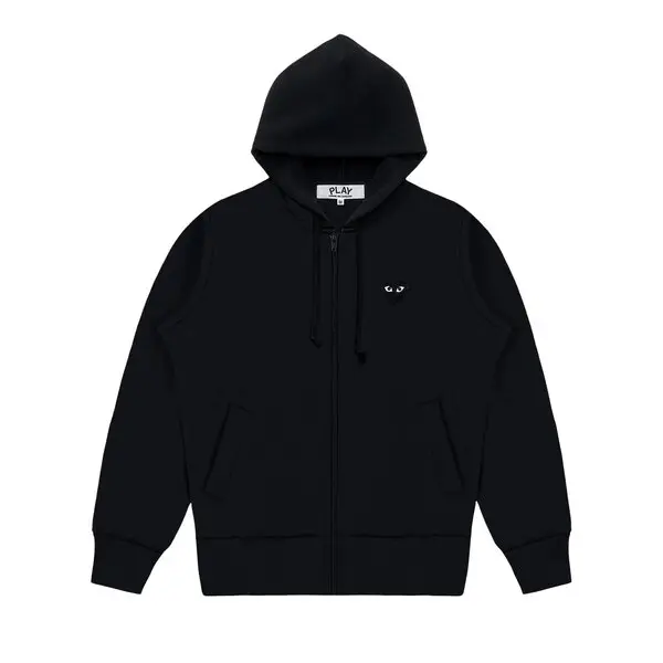 Play Comme Des Garcon Zip-up Sweatshirt