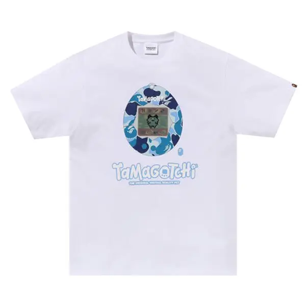 A BATHING APE X Tamagotchi Tee #2 - White