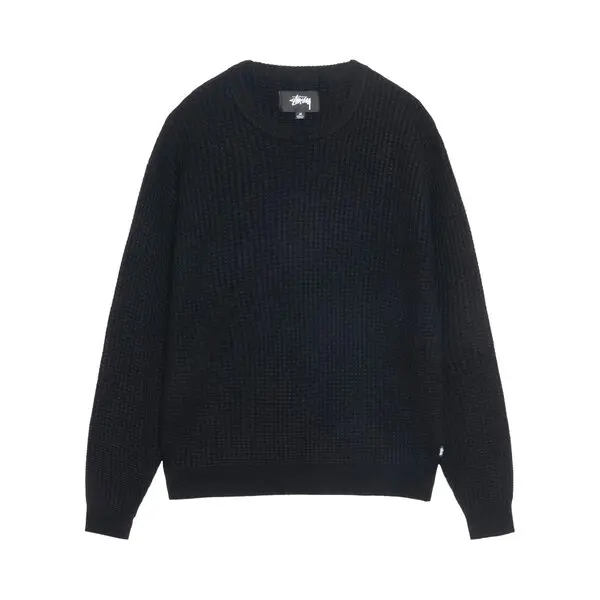 StÜssy Waffle Knit Cashmere Crewneck