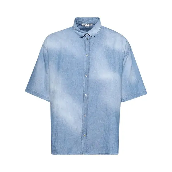 Acne Studios Stamp Logo Button-up Shirt