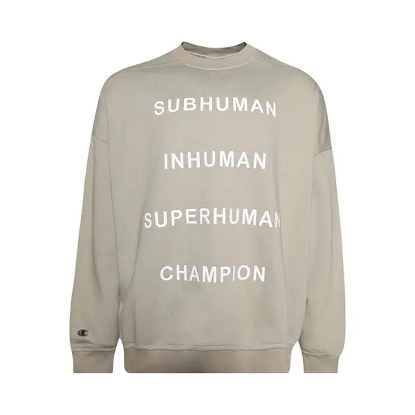 Rick Owens Jumbo Sweatshirt - White