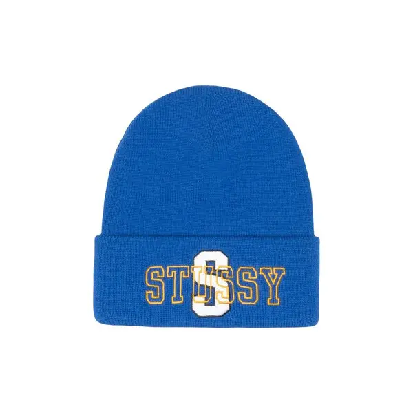 StÜssy Cuff Beanie - Blue