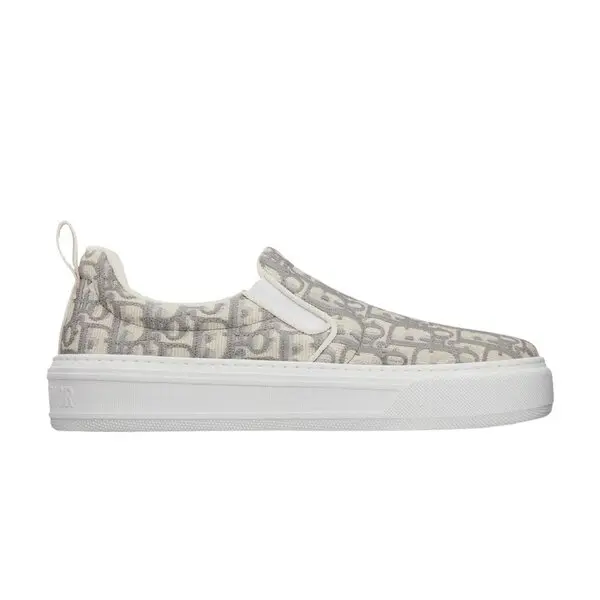 Dior Solar Oblique Slip-on Sneakers - Grey