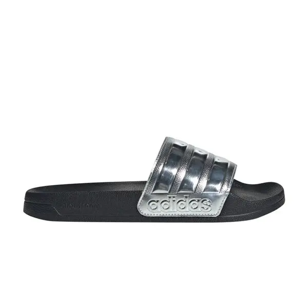 Adidas Adilette Shower Slide - Silver