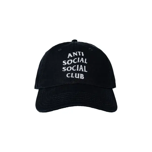 ANTI SOCIAL SOCIAL CLUB Mind Games Glitter Cap - Black