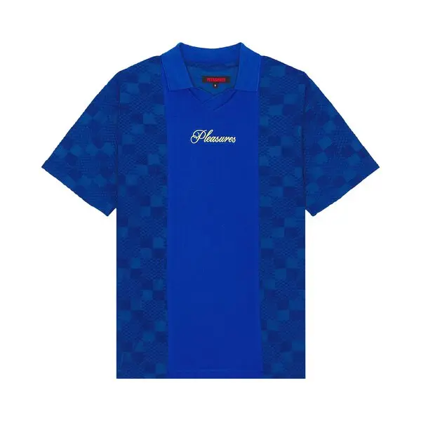 PLEASURES Planets Polo Shirt - Blue