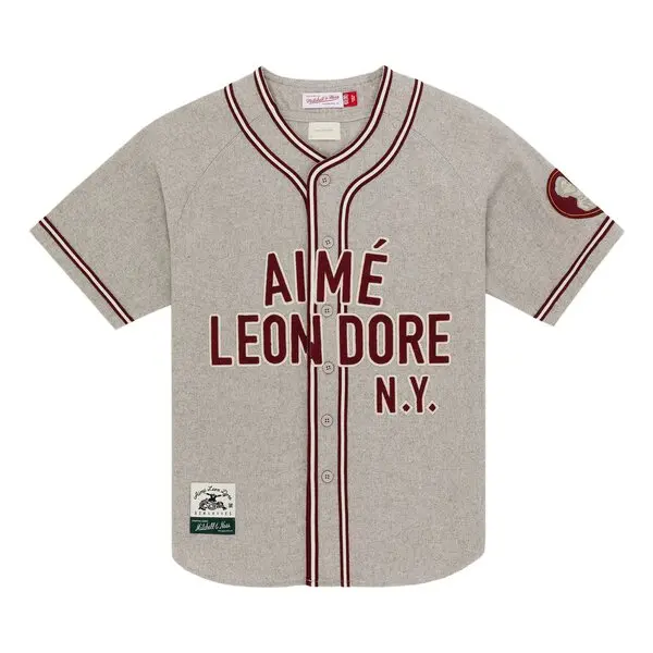 Aimé Leon Dore X Mitchell & Ness Team Baseball Jersey