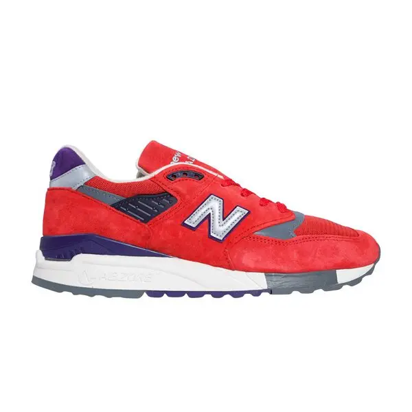 NEW BALANCE J. Crew X 998 Made In Usa Sneakers - Red