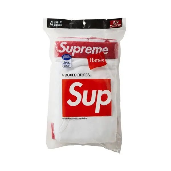 Supreme Boxer Briefs - White