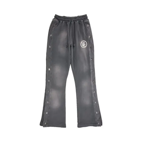 HELLSTAR Mirror Face Sweatpants - Grey