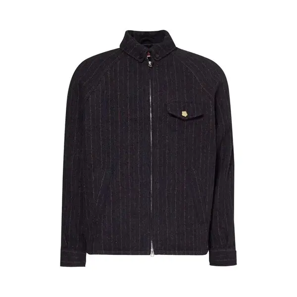 Kenzo Striped Wool Blouson