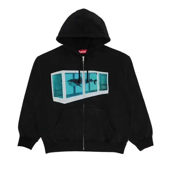 Supreme X Damien Hirst Zip Up Hoodie