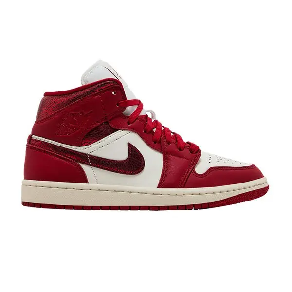 JORDAN 1 Mid Valentine's Day 2025 - Red