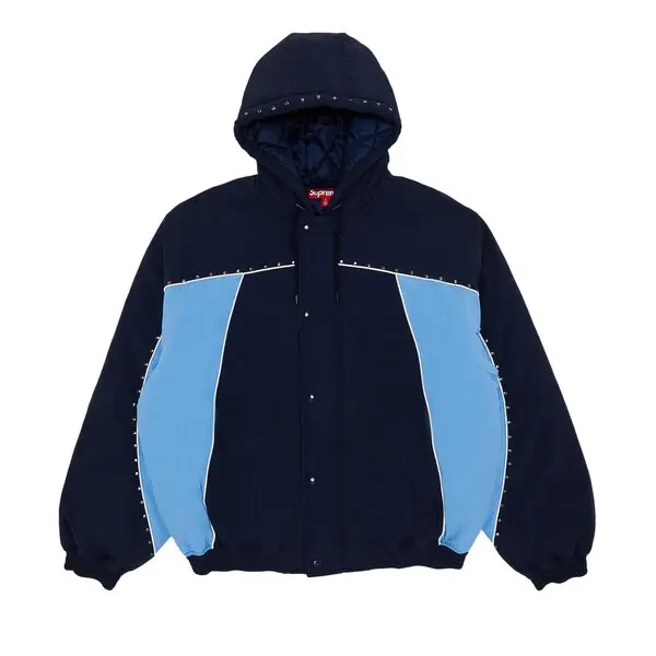 ジャケット・アウター Supreme ANTI HERO Stadium Jacket Blue 中古・古着通販】Supreme (シュプリーム) ANTIHERO (アンタイヒーロー