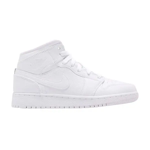 JORDAN 1 Mid Gs Sneakers - White