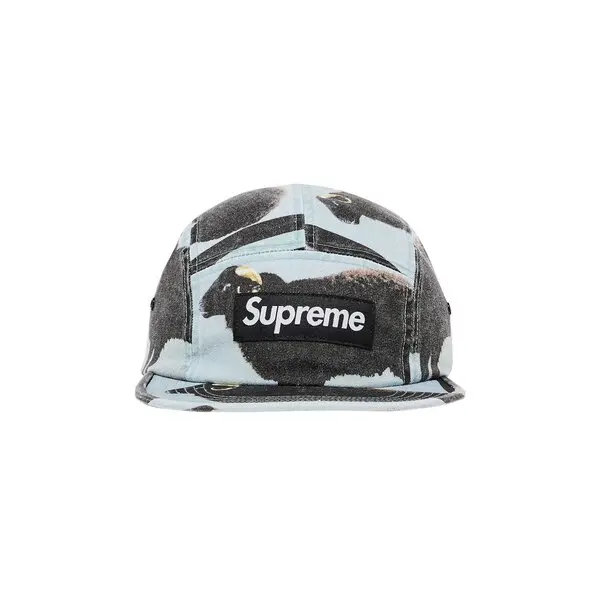Supreme X Damien Hirst Camp Cap - Black