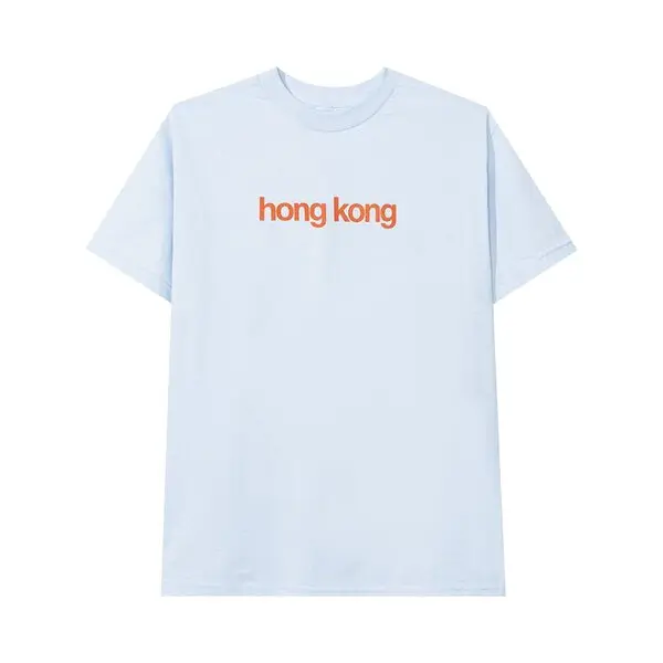 ANTI SOCIAL SOCIAL CLUB Hong Kong Hk City Tee - Blue