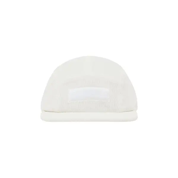 Supreme Corduroy Camp Cap - White