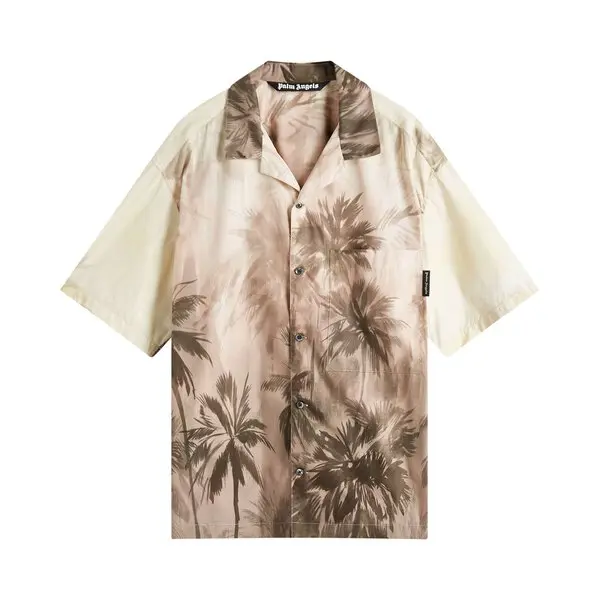 Palm Angels Sunset Palms Bowling Shirt