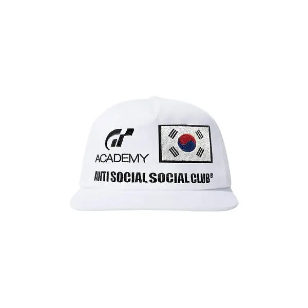 ANTI SOCIAL SOCIAL CLUB X Gran Turismo Flag Cap - White