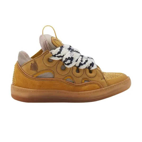 LANVIN Curb Sneakers - Yellow