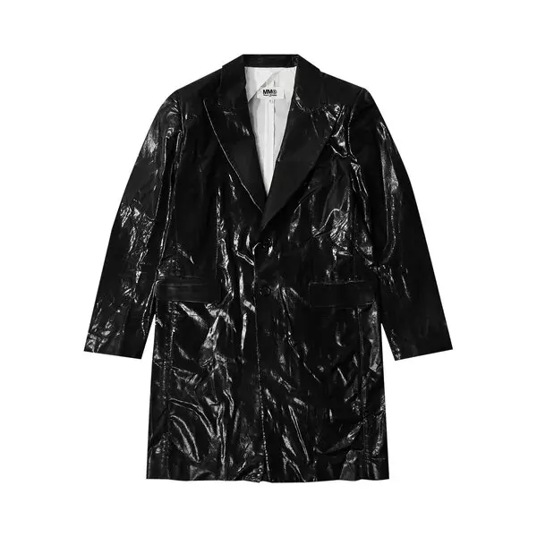 MAISON MARGIELA Leather Look Coat