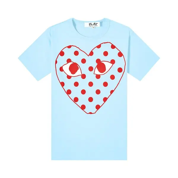 Play Comme Des Garcon Short-sleeve T-shirt - Blue
