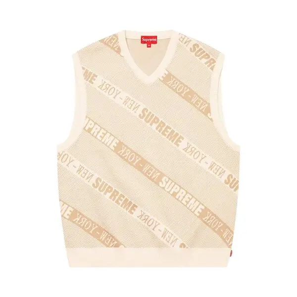 Supreme Striped Sweater Vest