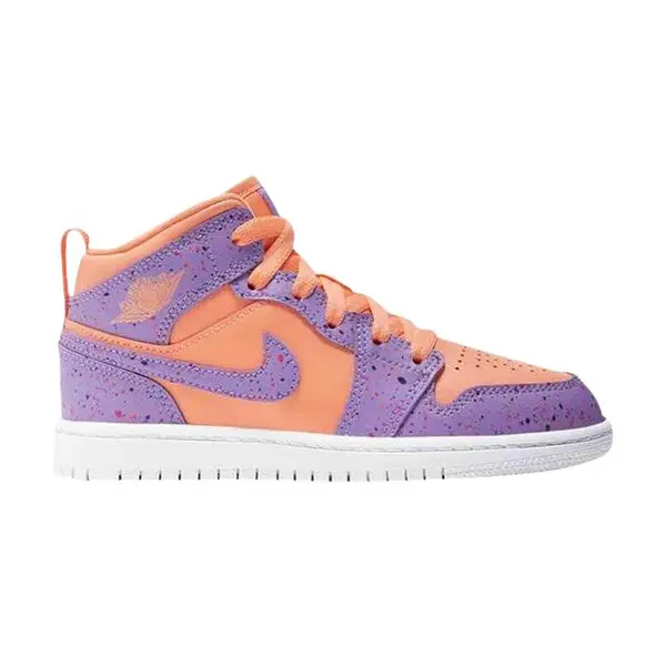 JORDAN 1 Mid Se Ps Sneakers - Orange