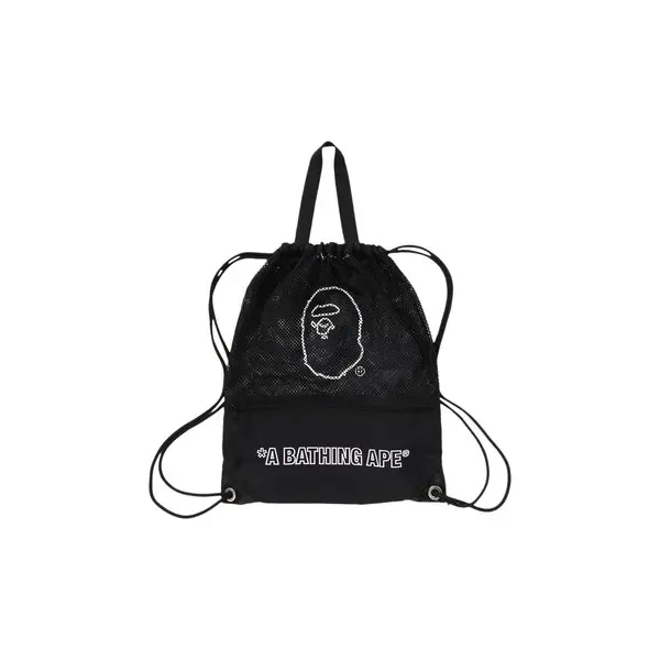 A BATHING APE Drawstring Tote