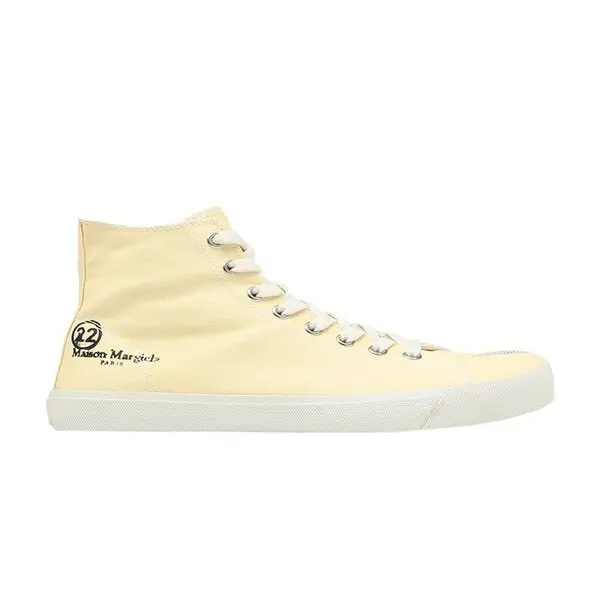 MAISON MARGIELA Tabi High-top Sneakers - Yellow
