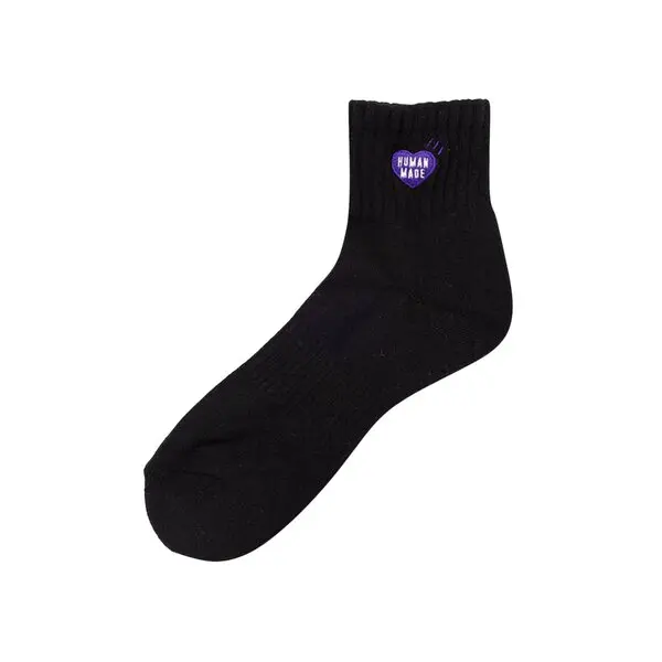HUMAN MADE Pile Short Socks - Black