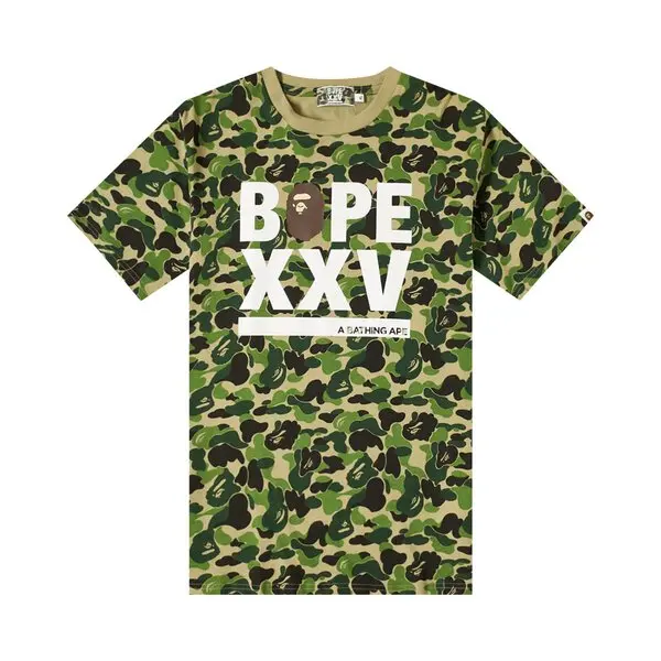 A BATHING APE Abc Xxv Logo Tee