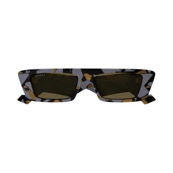 Gucci Flattop Frame Sunglasses - Brown
