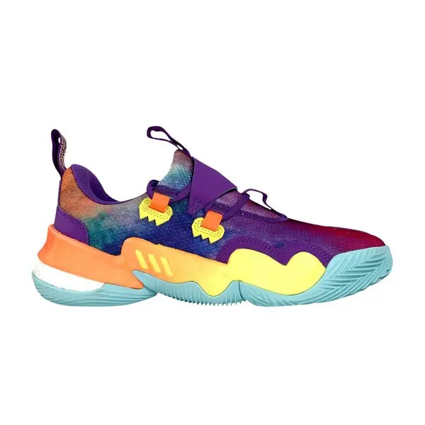 Adidas Trae Young 1 Signature Series Tie-Dye Sneakers - Purple |  Editorialist