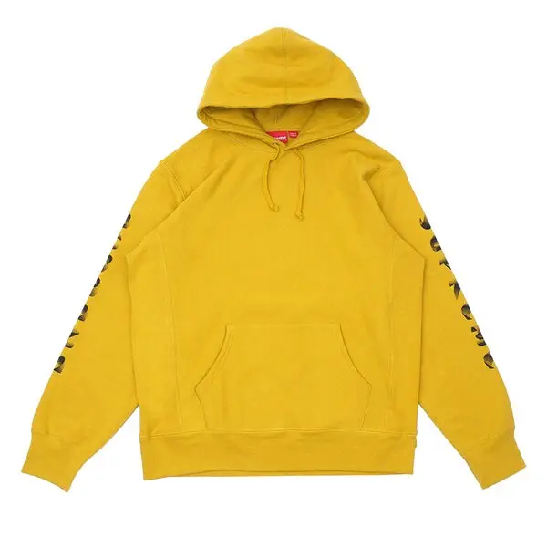 Supreme Gradient Sleeve Hooded Sweatshirt