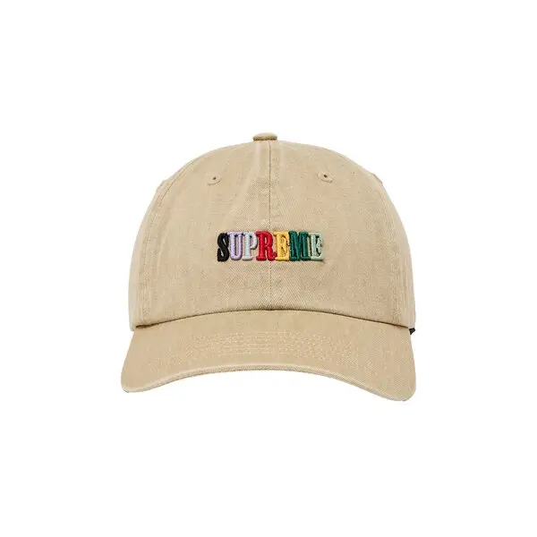 Supreme Pigment Dye 6-panel Cap - Tan