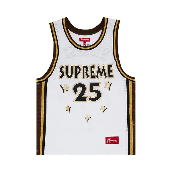 Supreme All Star Basketball Jersey - White