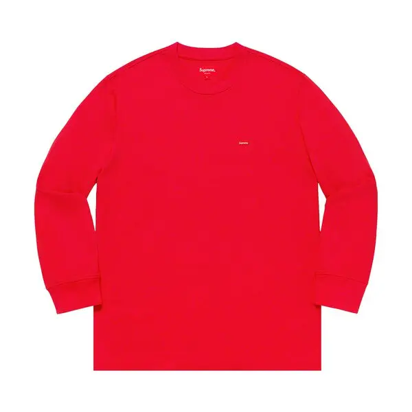 Supreme Small Box Long-sleeve Tee - Red