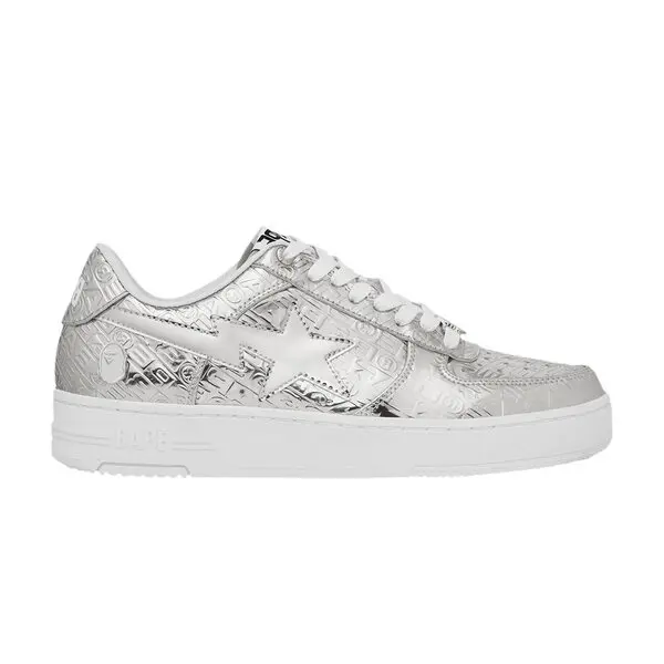 A BATHING APE Sta #5 Sneakers - Silver