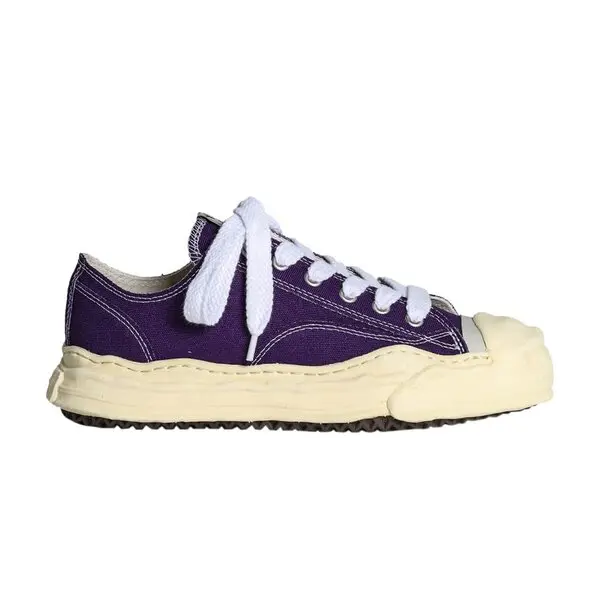 Mihara Yasuhiro Hank Vintage Sole Canvas Low - Purple